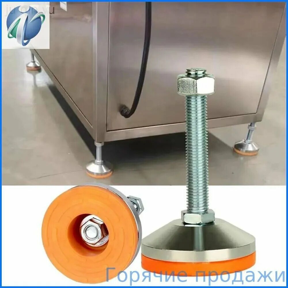 Опора регулируемая винтовая D100 M12x100мм