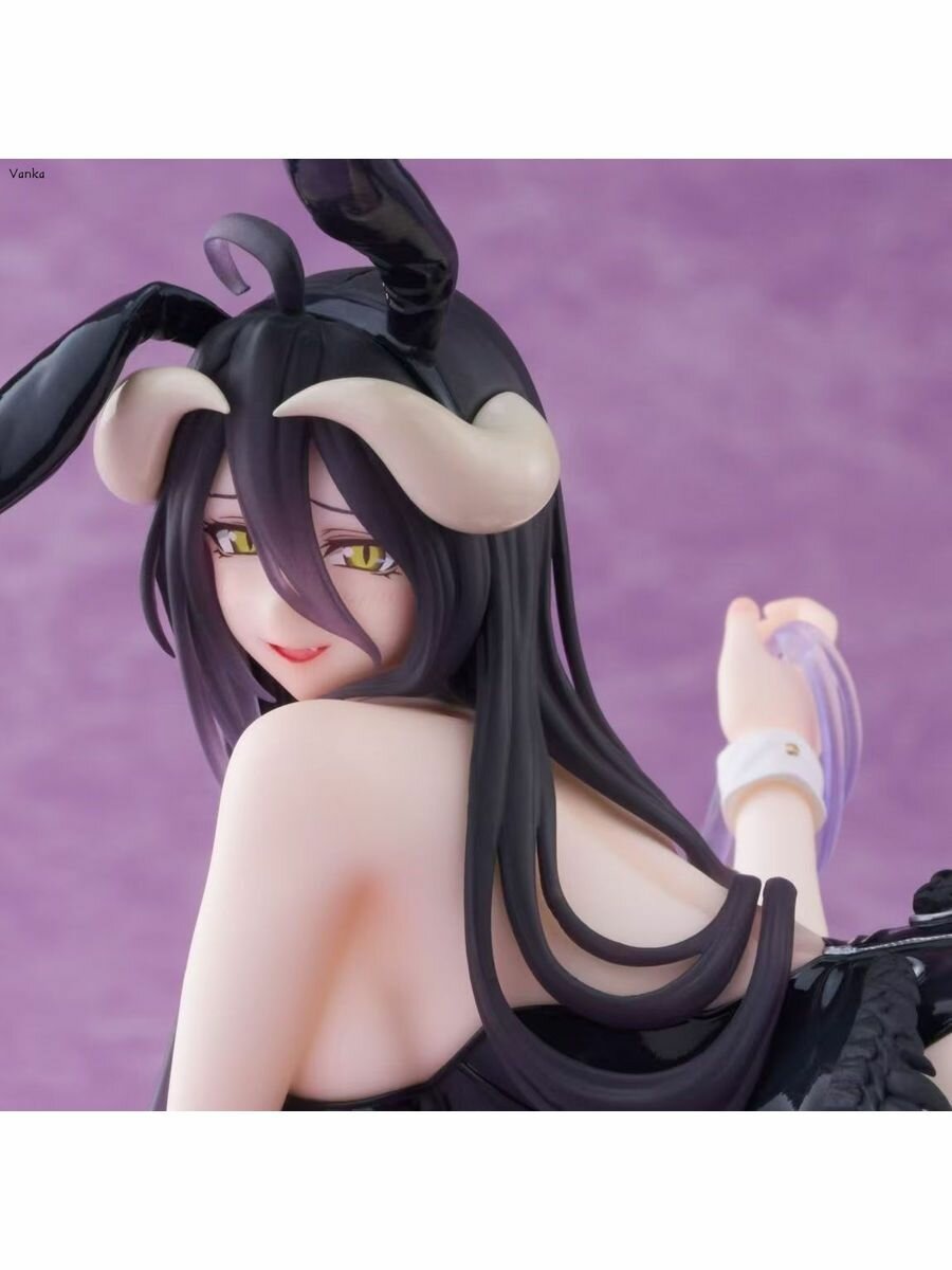 Аниме фигурка TAITO Альбедо в образе зайки персонаж аниме Overlord 13cm
