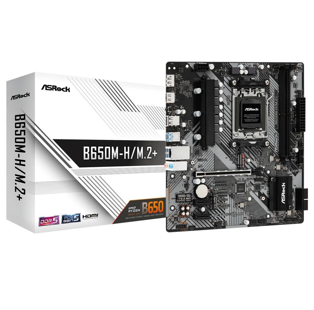 Материнская плата ASRock B650M-H/M.2+