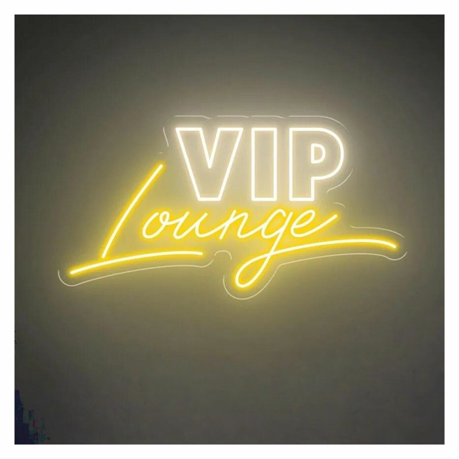 Неоновая Вывеска "VIP Lounge" 45см