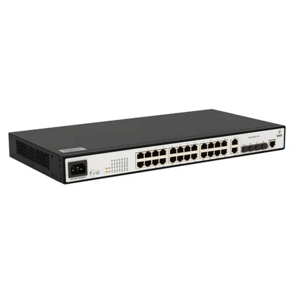 Коммутатор SNR-S2985G-24T SNR веб-интерфейс 28 портов 1000 Мбит/сек