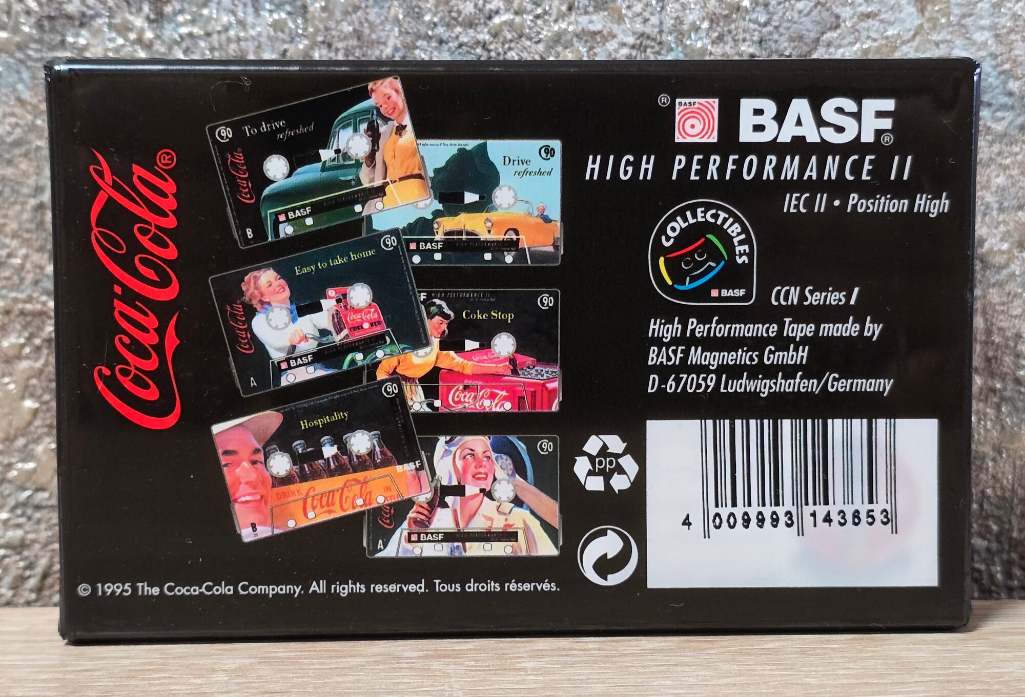 Аудиокассета BASF Coca-Cola -2 — фото 1