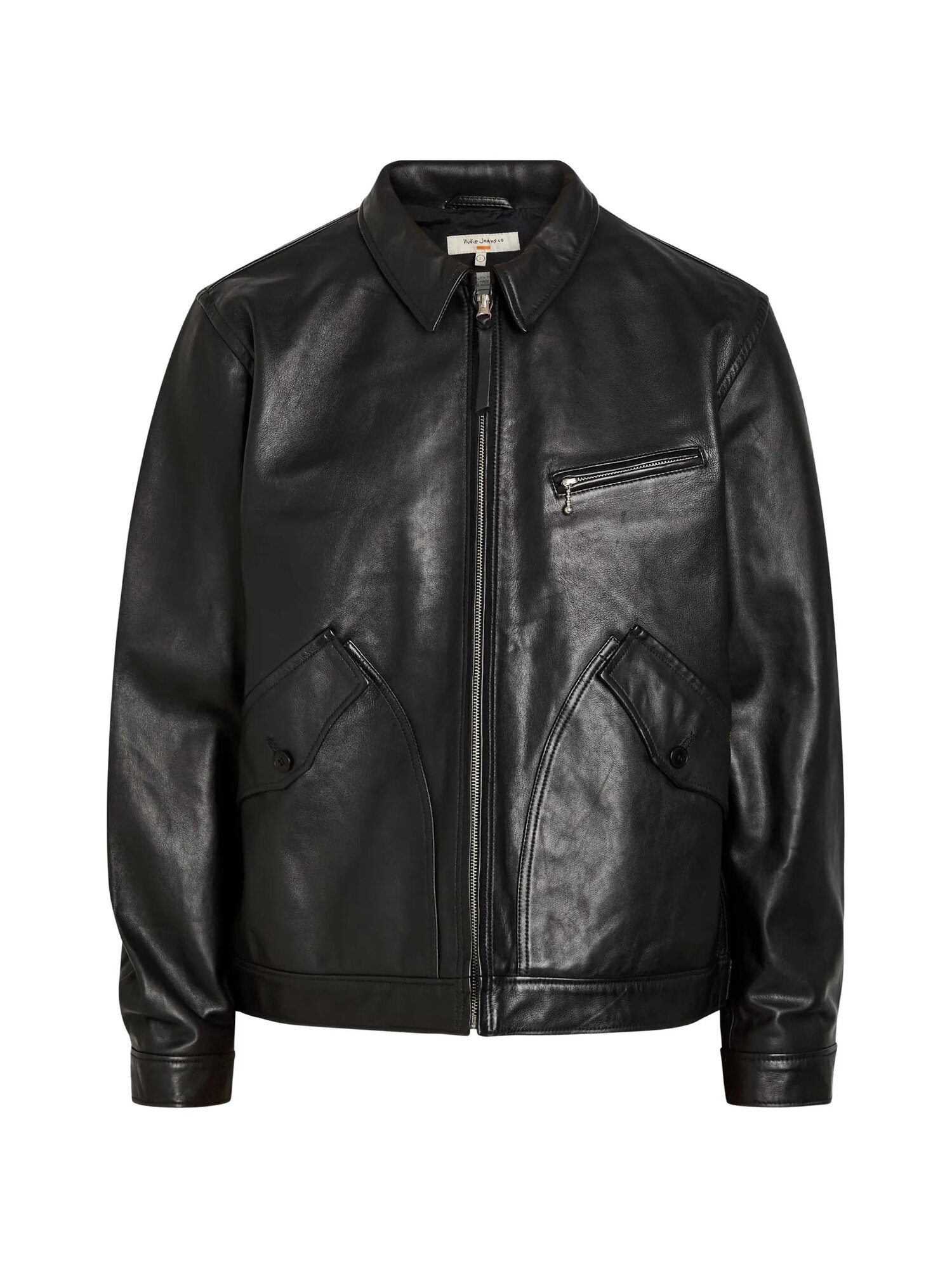 Куртка Blake zip-up leather jacket