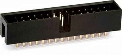 BH-30 (IDC-30MS), Вилка на плату прямая 30pin 2.54мм / 5 штук