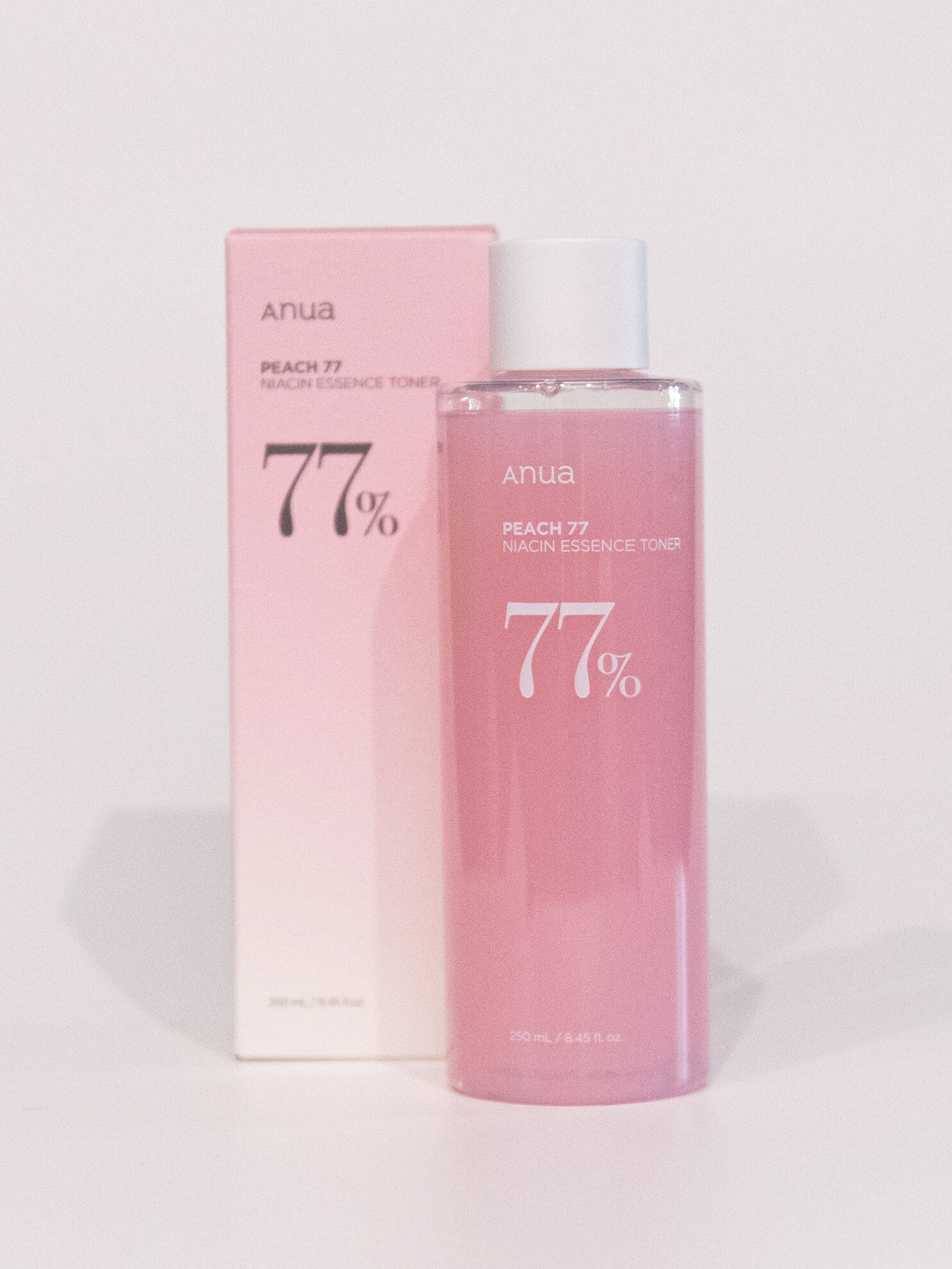 ANUA Тонер-эссенция с персиком и ниацинамидом для сияния кожи Peach 77 Niacin Essence Toner, 250 мл
