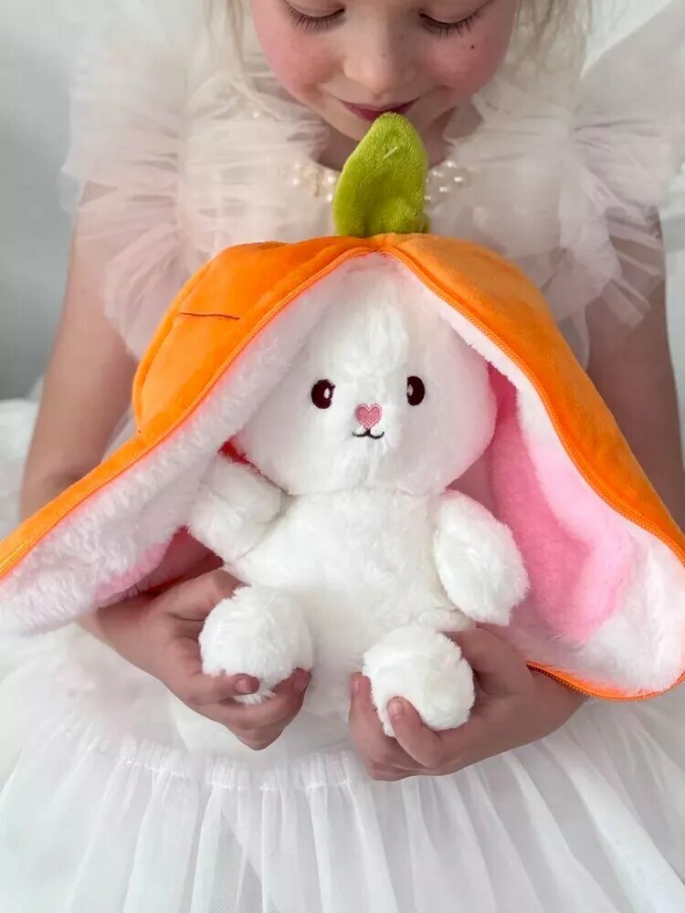 Зайка мягкая игрушка сплюшка