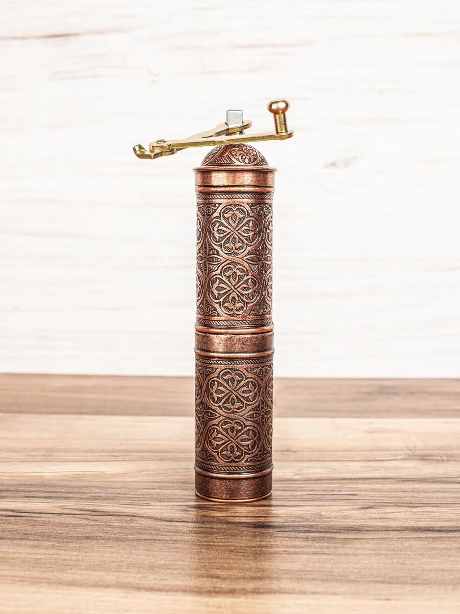 Кофемолка механическая, Медный