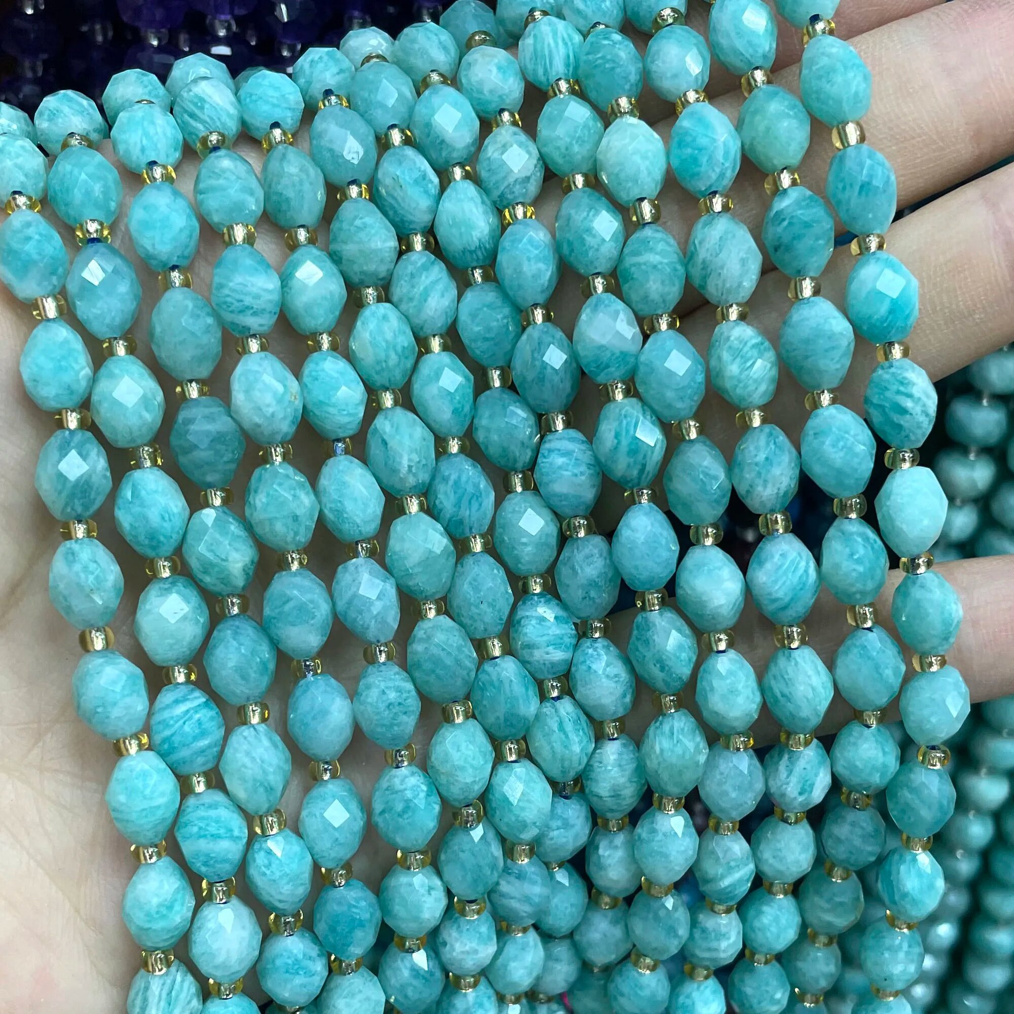 Amazonite бусины-разделители SYSRXLR Amazonite — фото 1