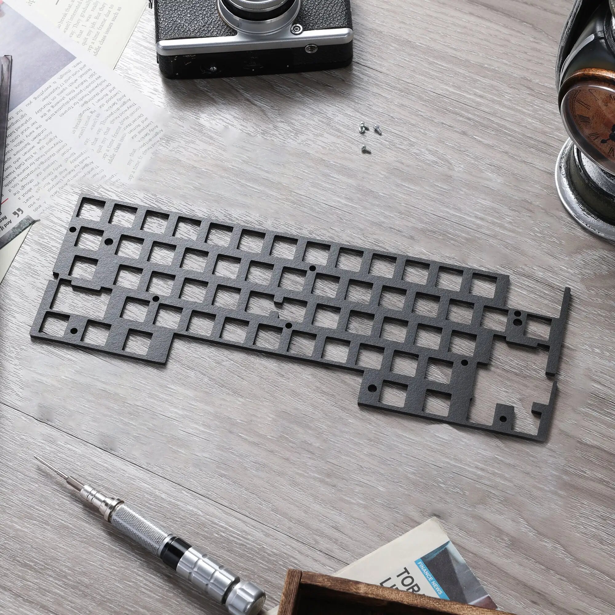 Пенопласт Tofu60 Redux KBDfans для клавиатур 1 мм Серый, PCB foam
