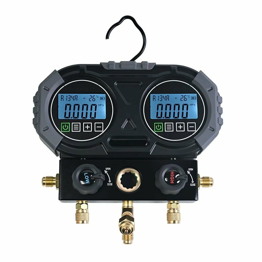 (Q I Z F) Цифровой Манометр Коллектора Хладагента HVAC 1s, Обновление Датчика 0-6000 КПа