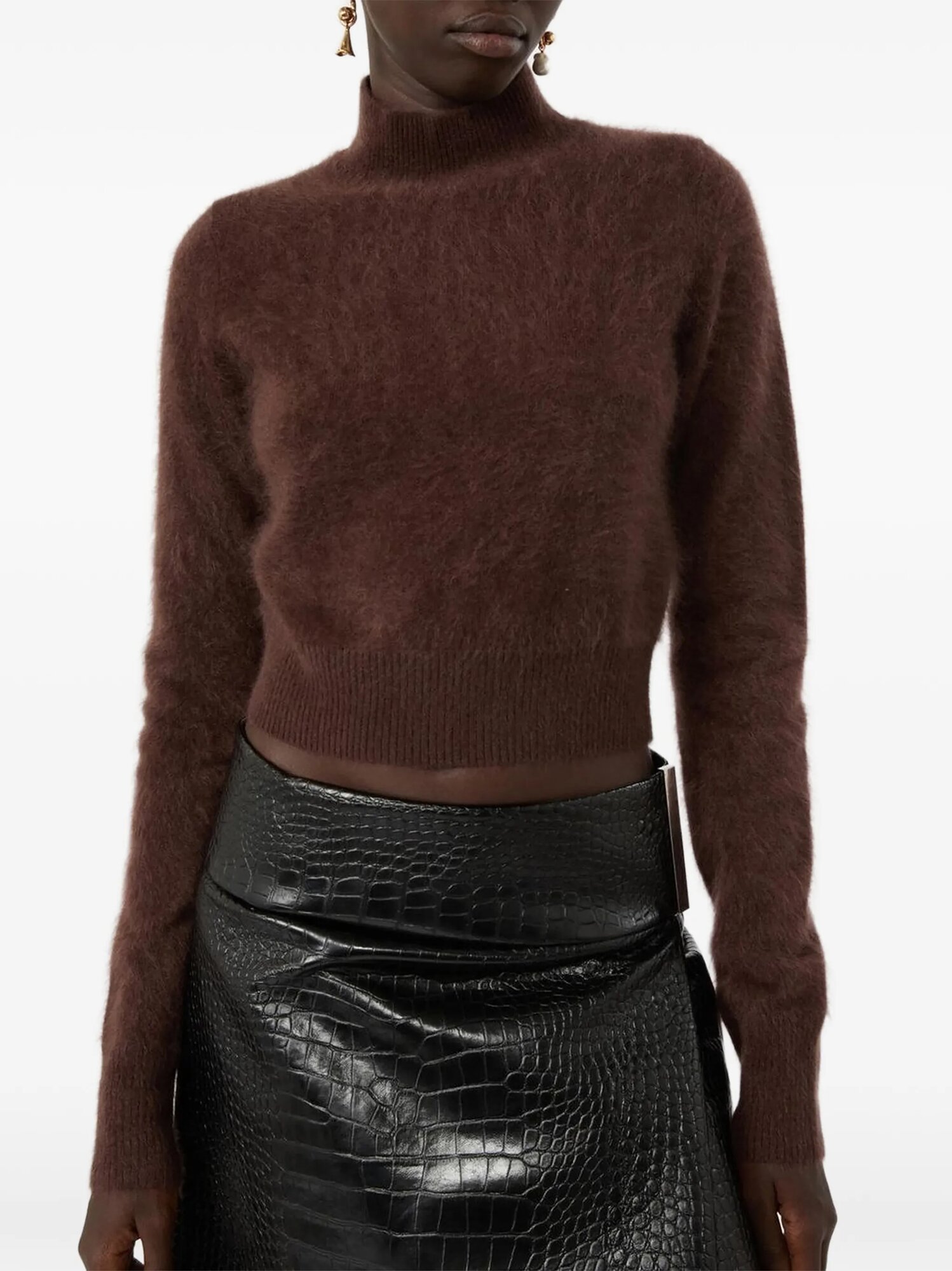Свитер Max Mara Cashmere high-neck sweater, размер 42 — фото 1