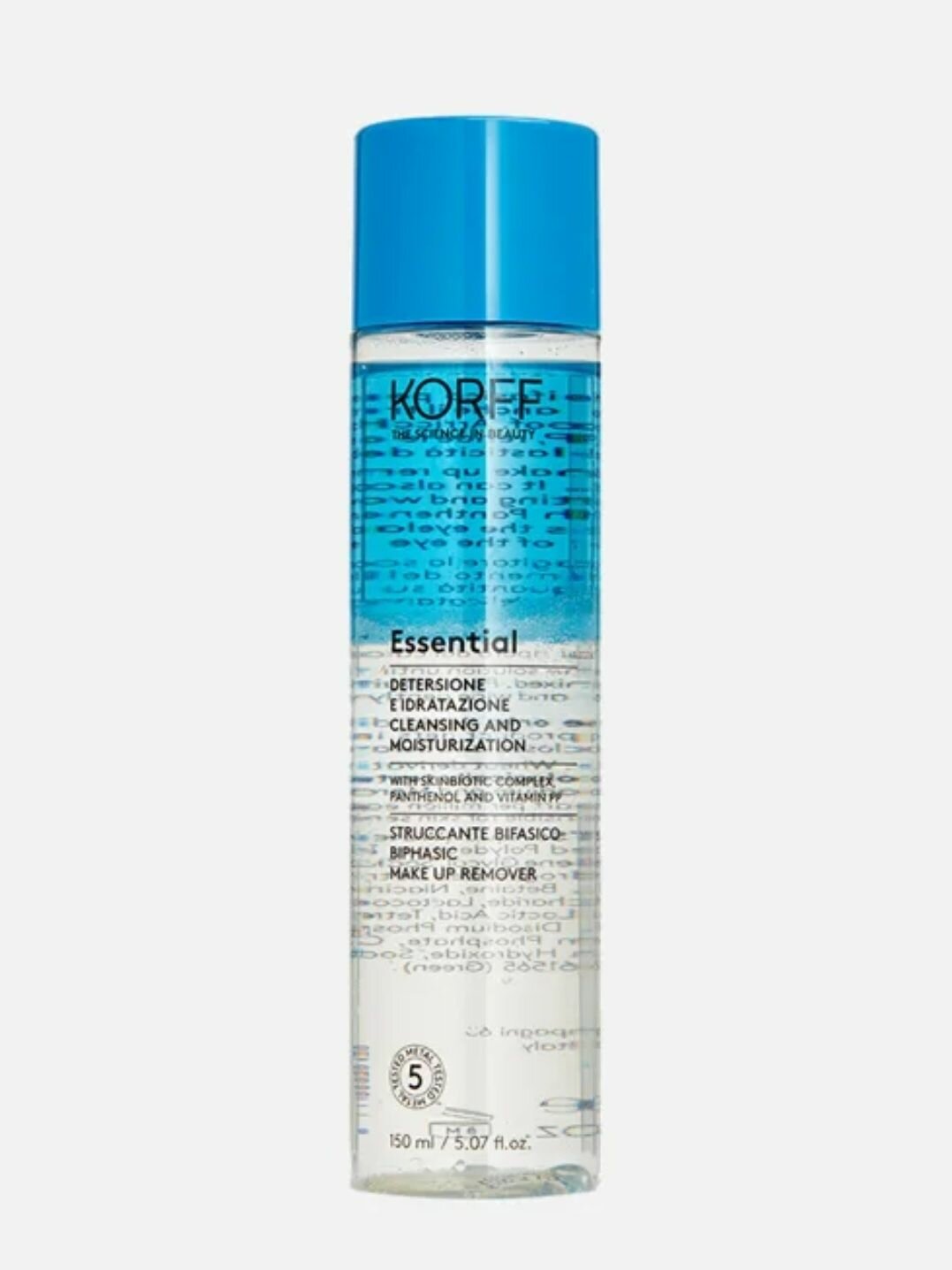 Двухфазное средство для снятия макияжа KORFF essential biphasic make up remover