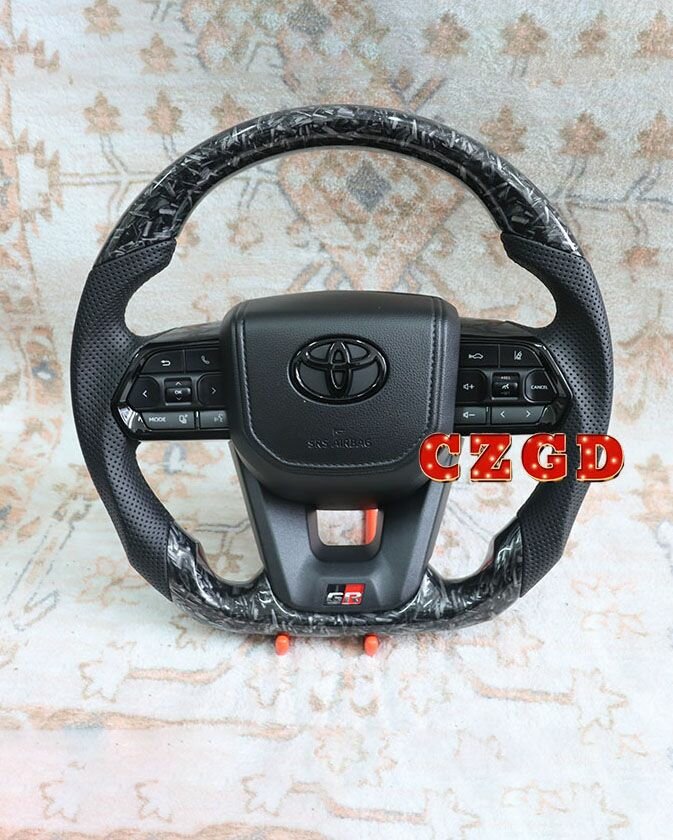 Спортивный мультируль LC300 GR с текстурой Тушь для Toyota Avensis T250, Land Cruiser 200, Land Cruiser Prado 150, RAV4 XA30