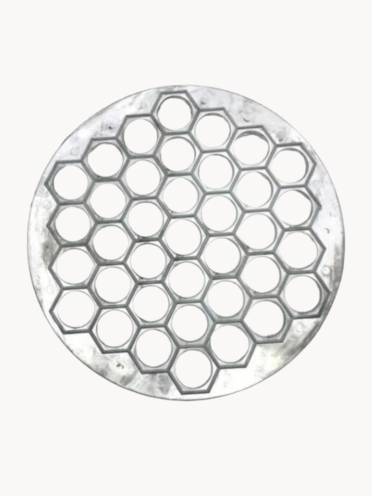 Пельменница ручная, форма для лепки пельменей металлическая. 37 ячеек