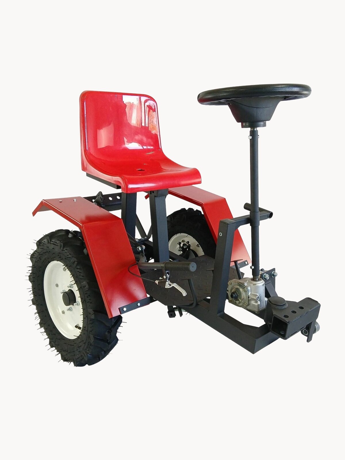 Адаптер АМ-3(универсальный) с колесами 5.00-12 для МБ красный