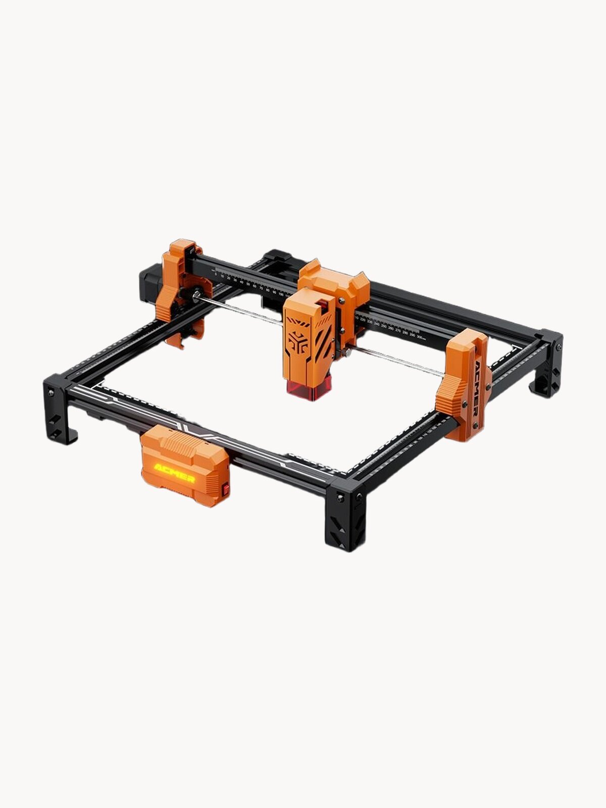 Лазерный гравер ACMER S2 4Вт, 300×300мм, точность 0,01мм, 10000мм/мин, подходит для дерева, пластика, кожи, DIY сборка