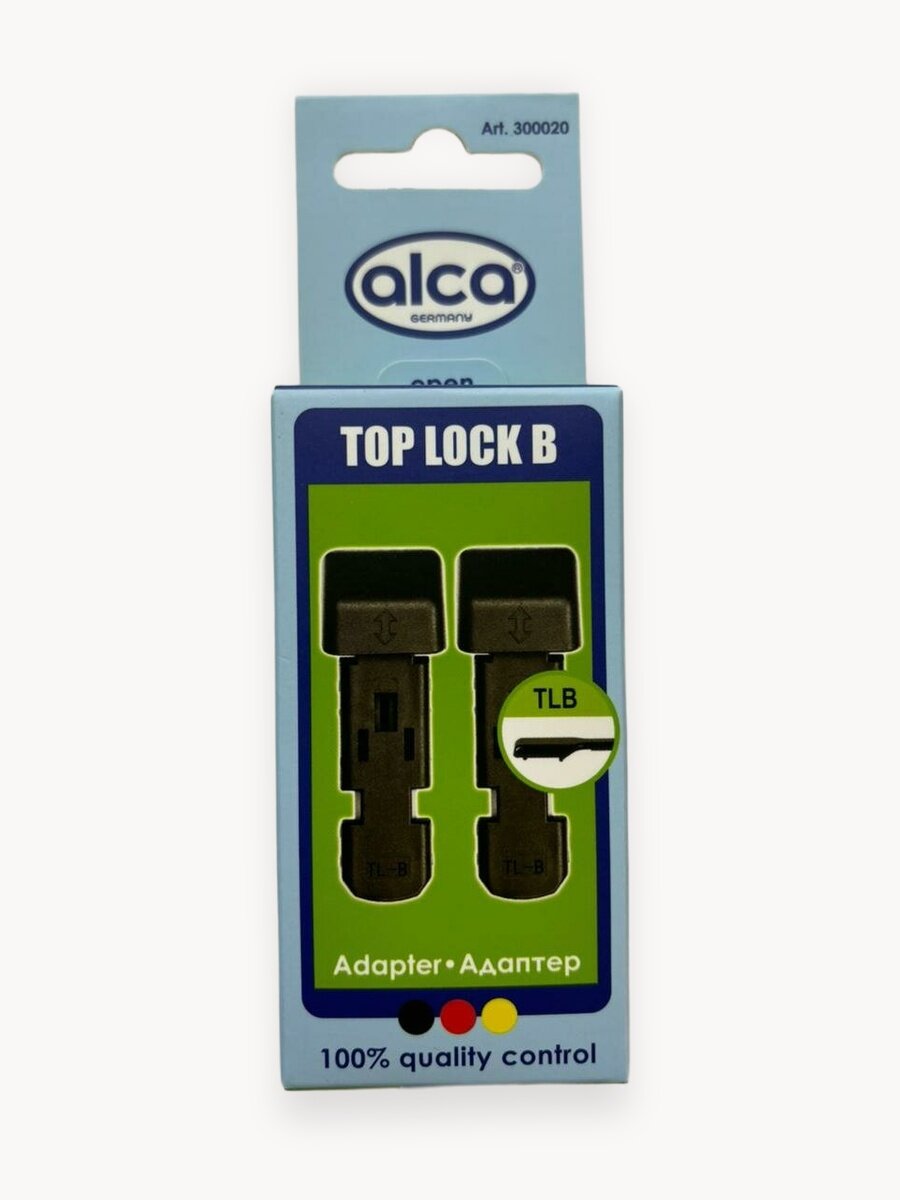 Адаптеры для щеток Top lock B (TL B) (2шт) с верхним замком VATL 5.1 /VESTA 19- , DUSTER KAPTUR/