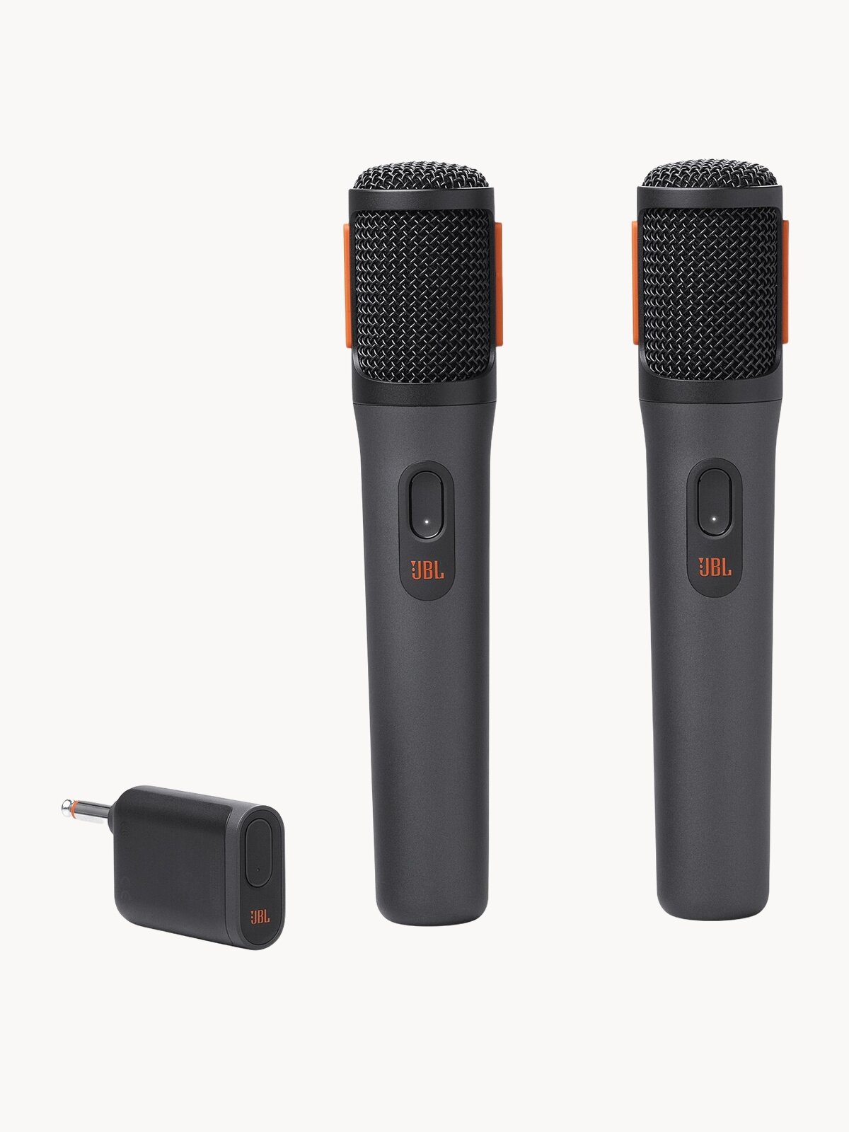 Микрофон JBL Partybox Wireless, для вокала и караоке, беспроводной, кардиоидный, черный