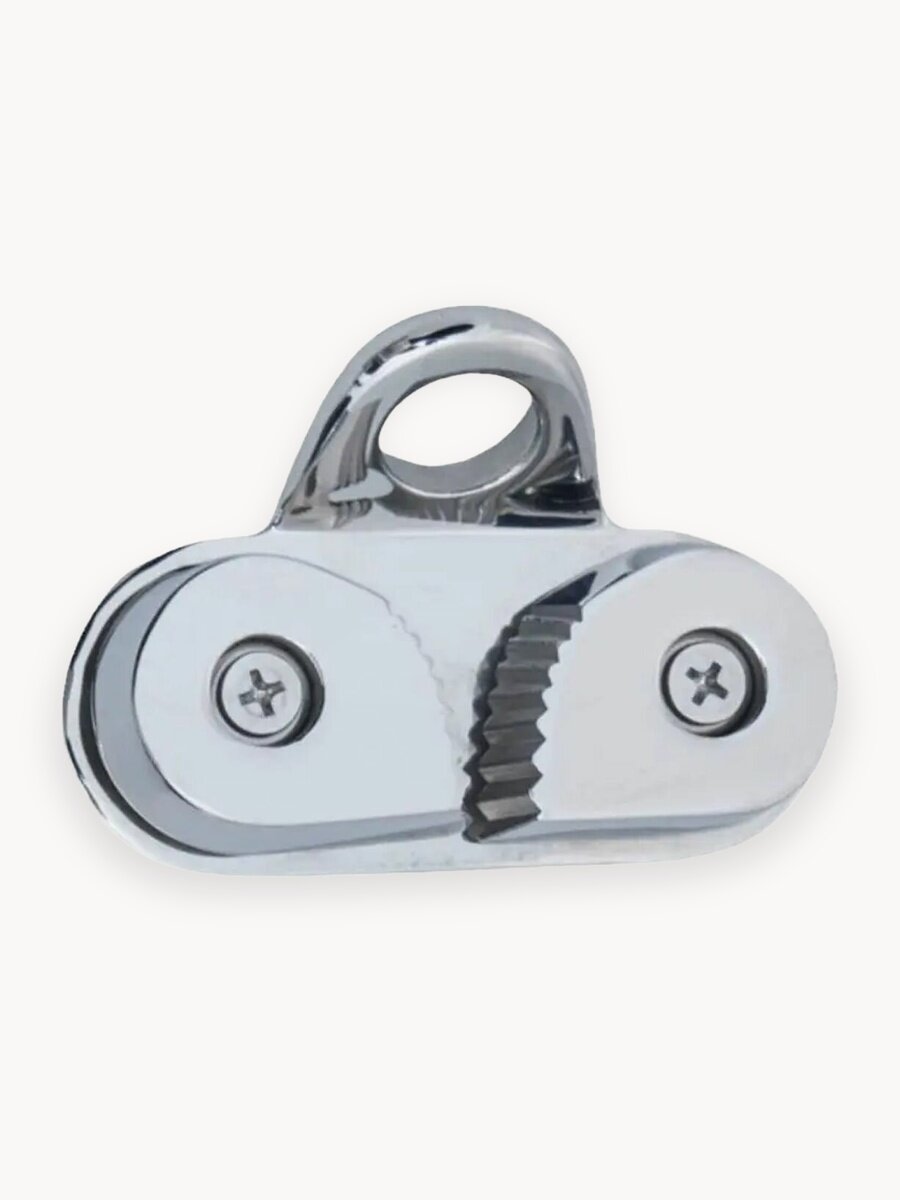 Якорный рым кулачковый зажим (стопор) якорной веревки яхты, фала или троса до 16 мм для лодки