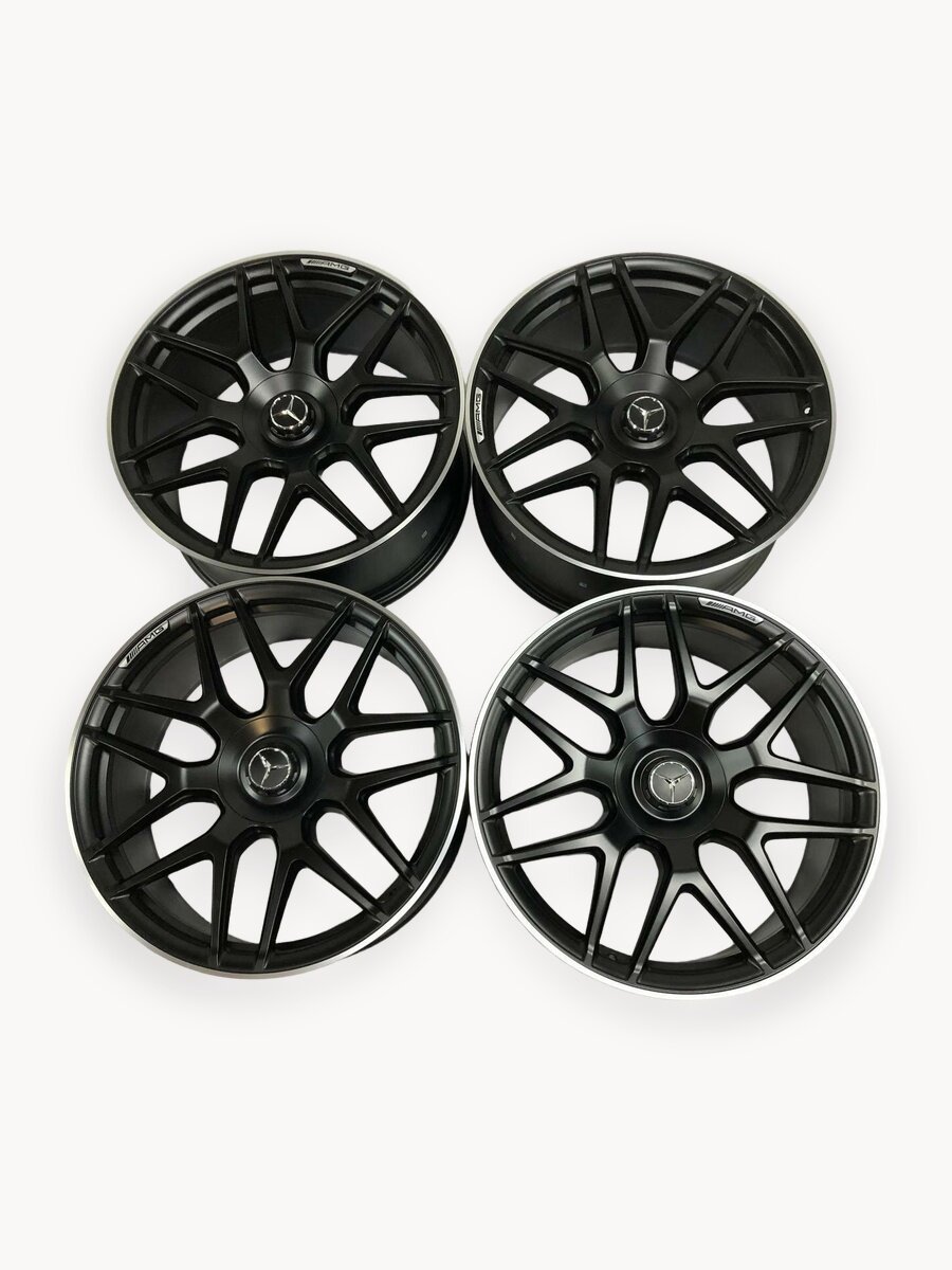 Диски колесные Mercedes-Benz R22 AMG, 22", литые, легкий сплав, серебристый