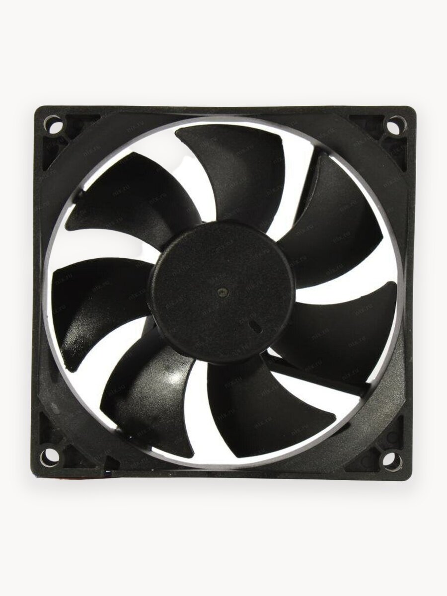 Вентилятор охлаждения Gembird D9225SM-4, 92x92x25, втулка, 4 pin, провод 30 см