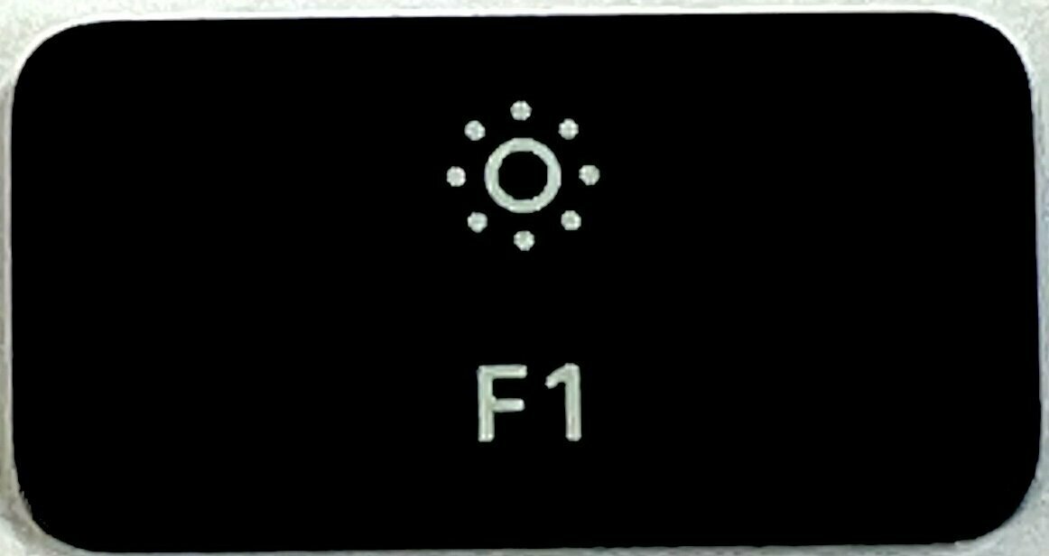 Кнопка клавиша f1 Macbook Air, Pro M1 2019-2022