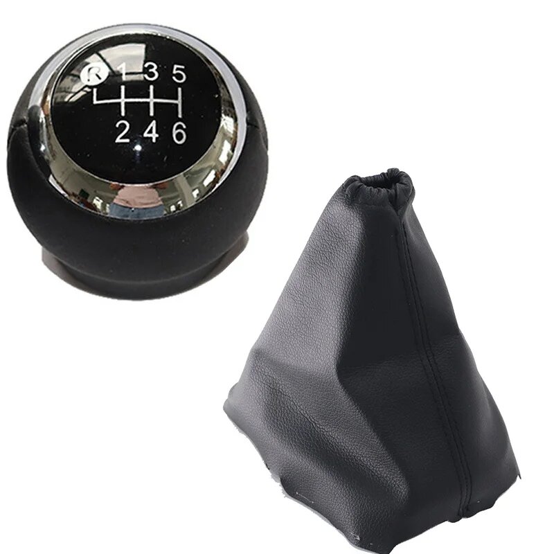 Ручка переключения передач, рычаг переключения передач, пылезащитный чехол для 6 speed black set