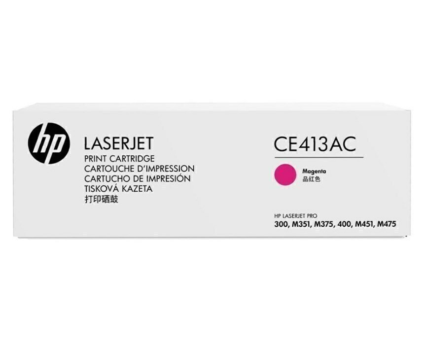 Картридж HP CE413AC пурпурный, № 305A