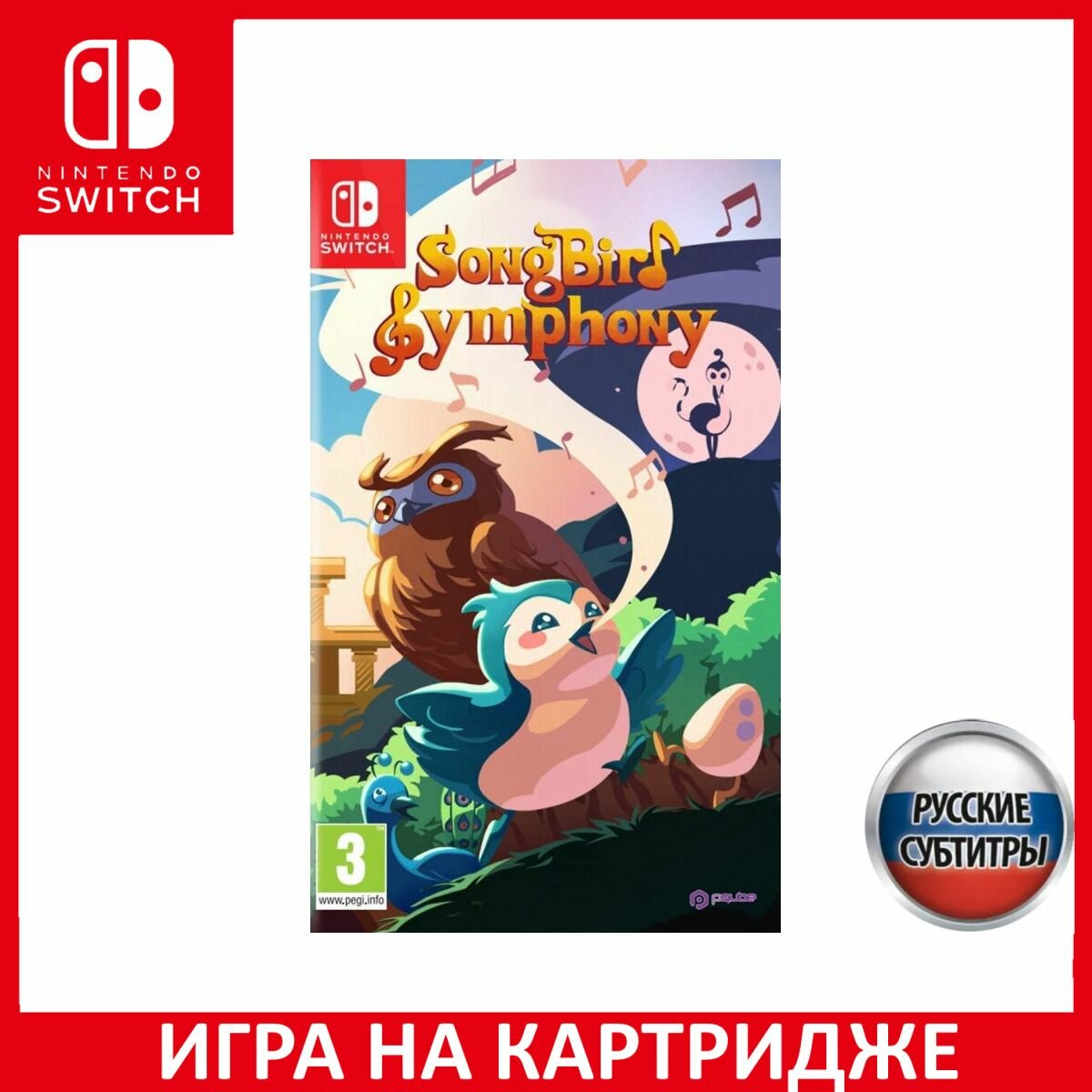 Игра Songbird Symphony Switch Русская Версия Картридж на Nintendo Switch