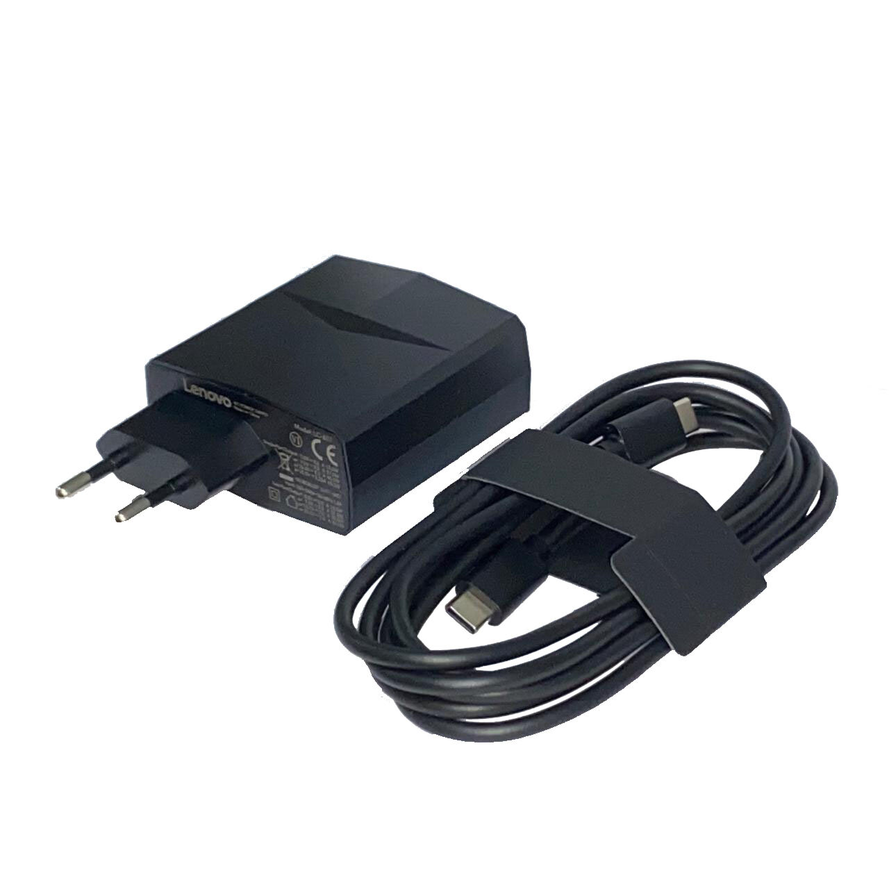 Блок питания (зарядка) для ноутбуков Lenovo LC-652 20V 3.2A 65W разъём Type-C, с кабелем, Geniune