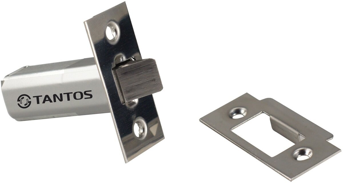 Замок электромагнитный Tantos миниатюрный корпус, врезной, ригельный механизм