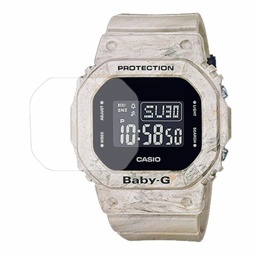 Скрин Мобайл защитный экран для часов Casio GM-2100-1A из гидрогелевая плёнка прозрачная