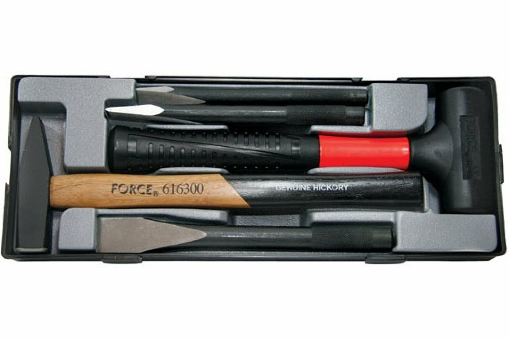 Набор FORCE 5053 для рихтовочных работ, 5 предметов