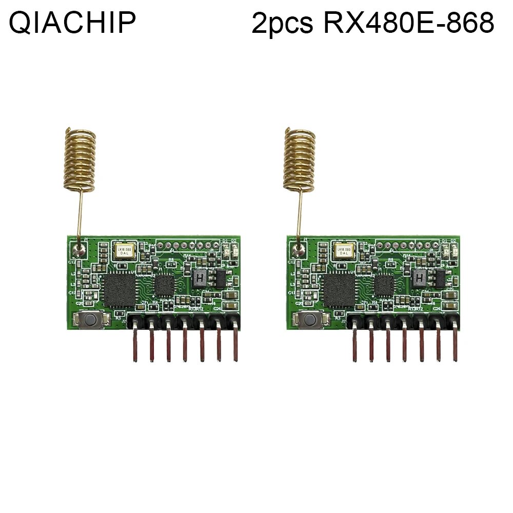 2x RX480E-868 QIACHIP, 868MHz, 2шт