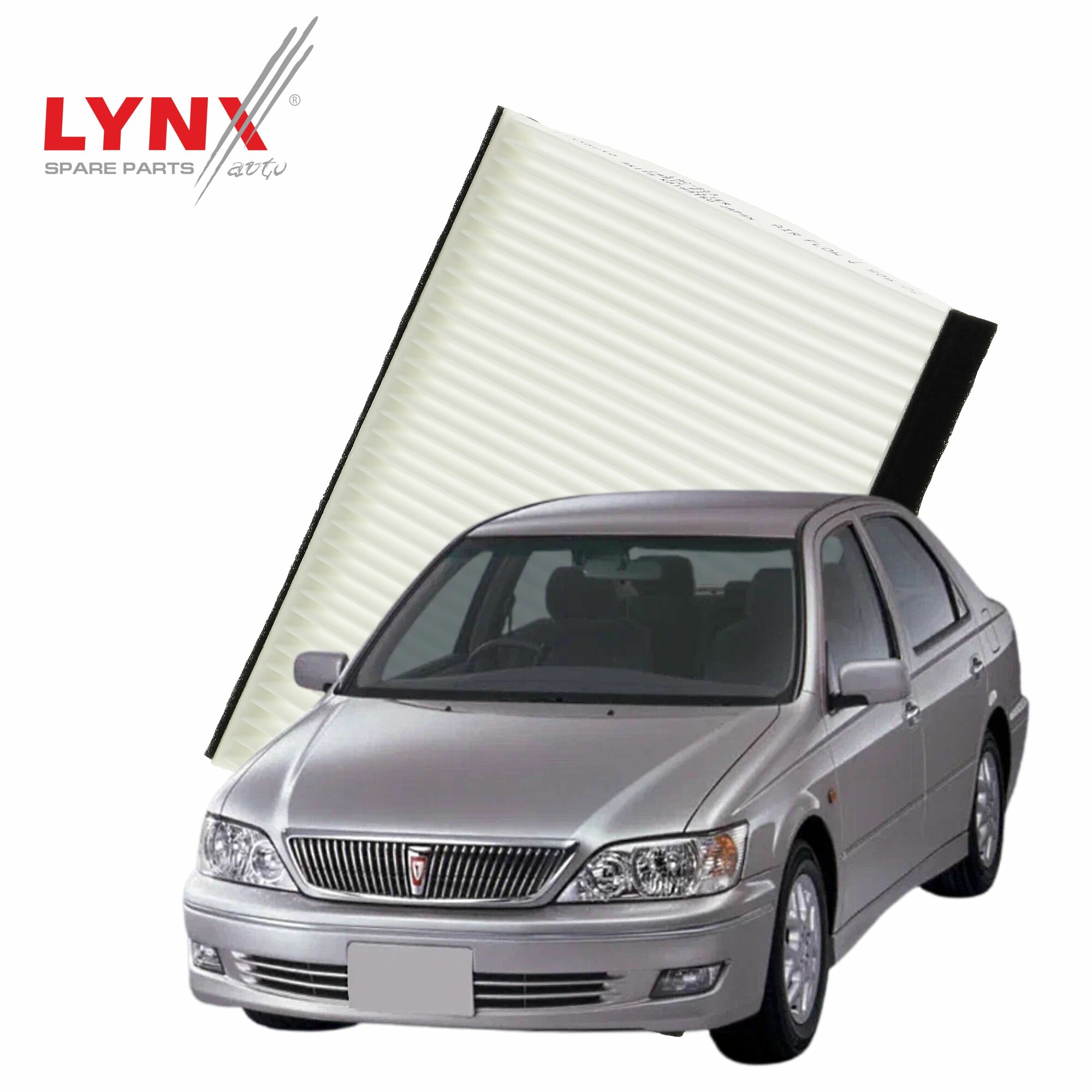 Фильтр салонный Toyota Vista (5) / Тойота Виста 1998 1999 2000 2001 2002 2003 / 1шт LYNXauto
