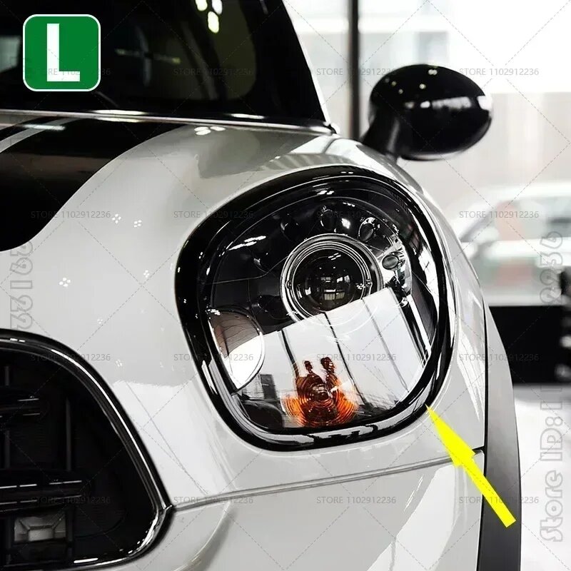 Для 2011-2016 R60 R61 BMW MINI Cooper Countryman Paceman накладка на фару кольцо безель 51139801573 /574, 51139813823 /824 Black L 51139813823