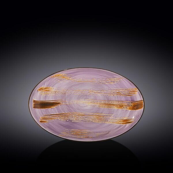 Салатник овальный 30x19,5x7 см лавандовый Wilmax