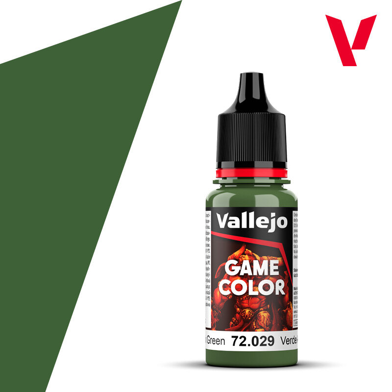 Краска g72029 Vallejo серии Game Color Sick Green (Больной Зеленый)18ml