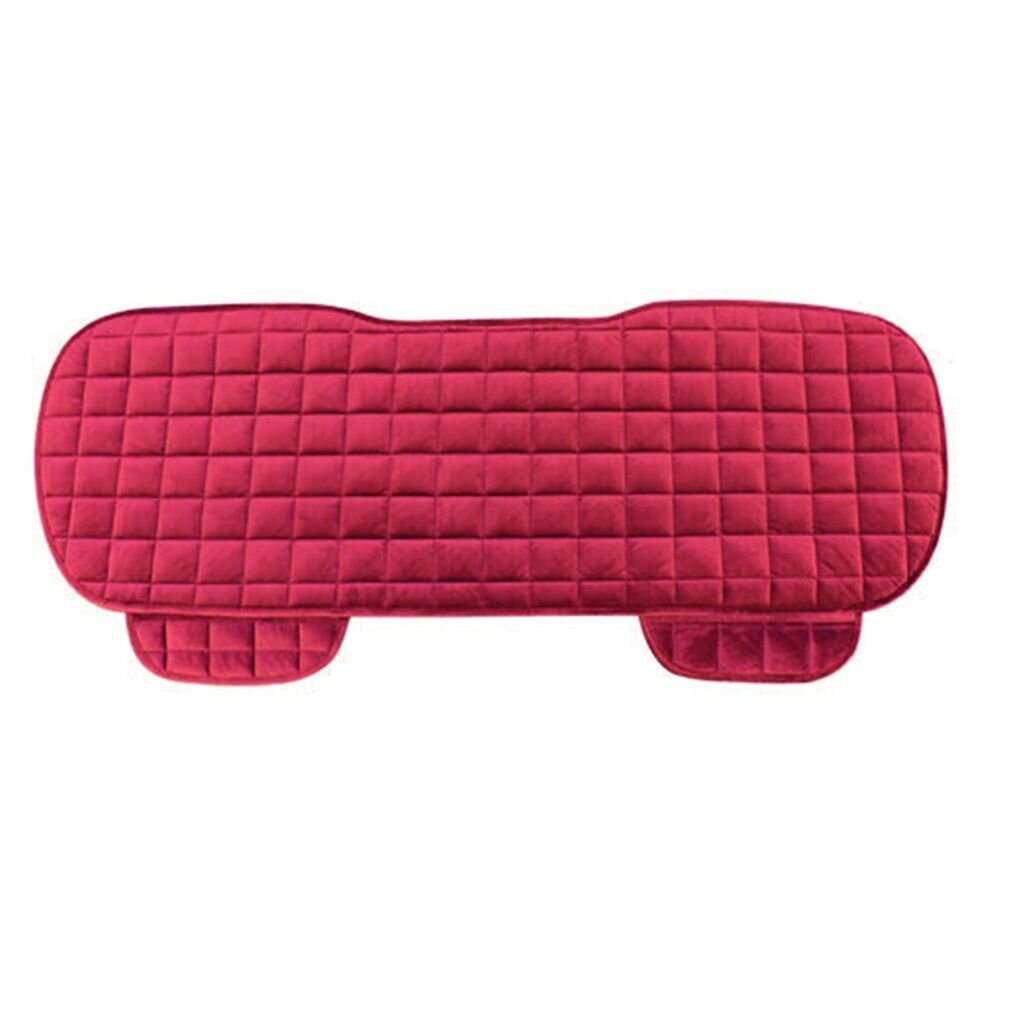 Чехол на автокресло — плюшевый чехол для сиденья, подушка-длинная задняя полоска Passion Red, варианты для авто