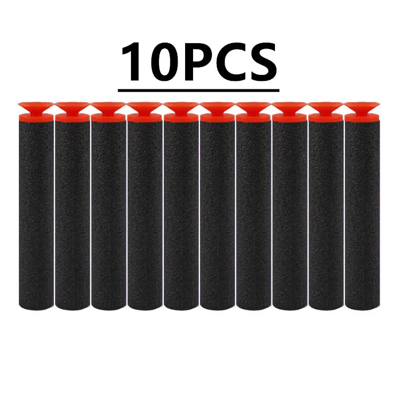 Пули для бластеров Nerf N-strike Elite Series Черный, Sucker Head Black