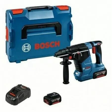 Перфоратор Bosch GBH 18V-24 C 2x 5,0 Ah + L-Boxx (0611923003)
