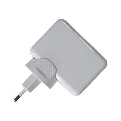 Сетевое зарядное устройство USB KMS-AC09 (4 порта 2.1A) <белый>