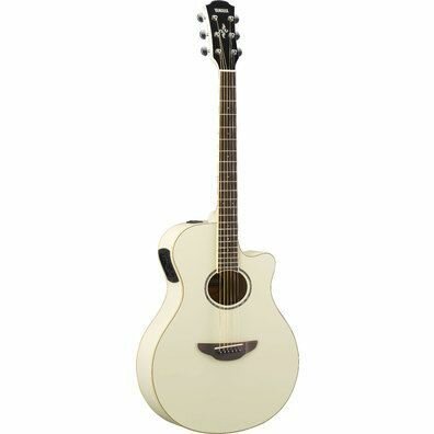 Yamaha APX600 WH Электроакустическая гитара VINTAGE WHITE 6 струн