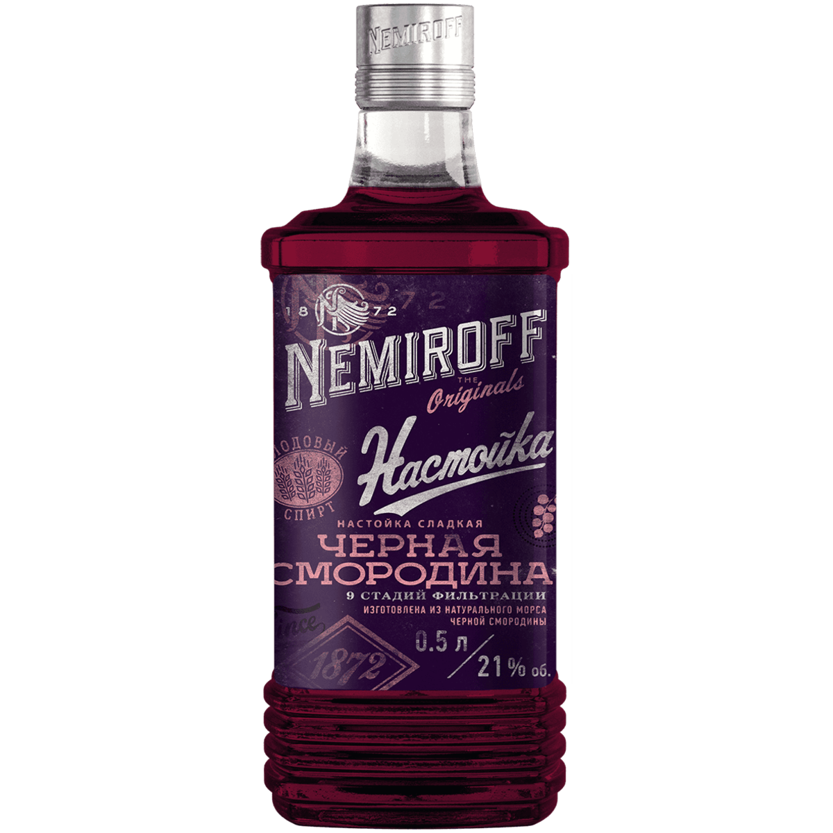 Настойка Nemiroff Черная Смородина 0,5 л