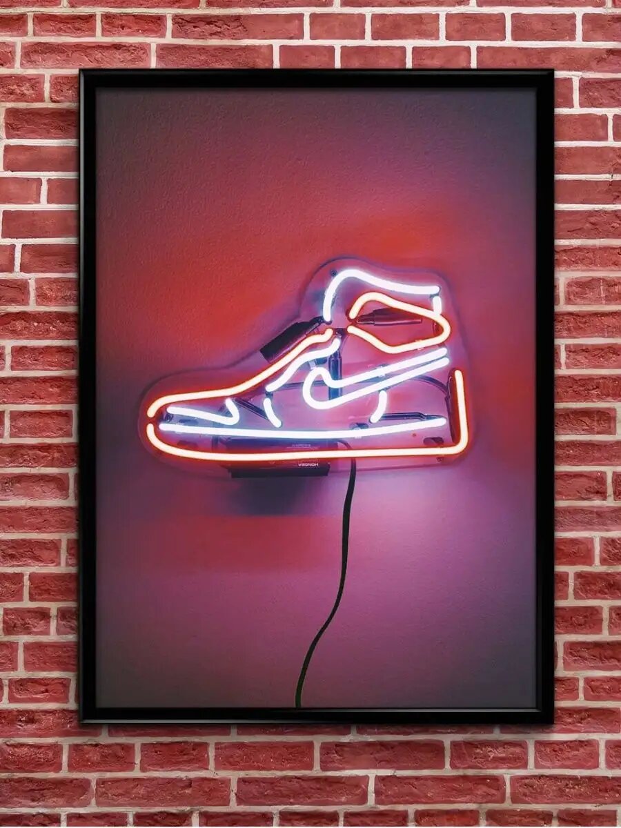 Плакат, Постер на стену "Nike" формат А3 30*40
