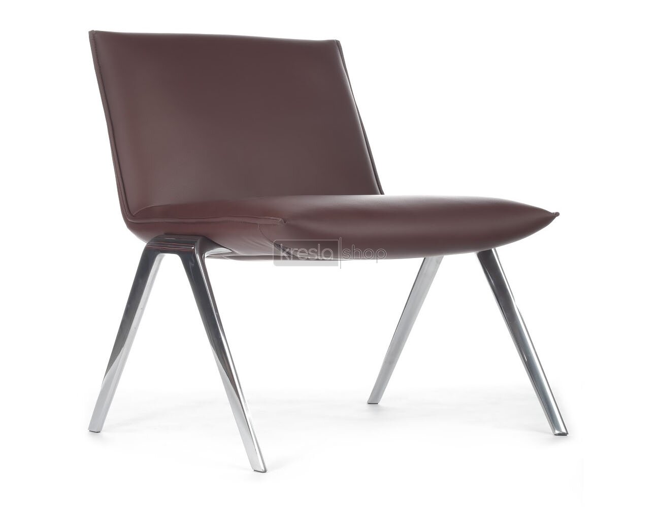 Конференц-кресло Riva Design Эссекс / Essex F2313 коричневая премиум экокожа