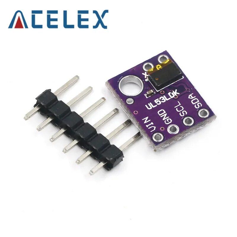 GY-530 VL53L0X Мировой самый маленький лазерный датчик дальности Time-o f-Flight (ToF) для Arduino