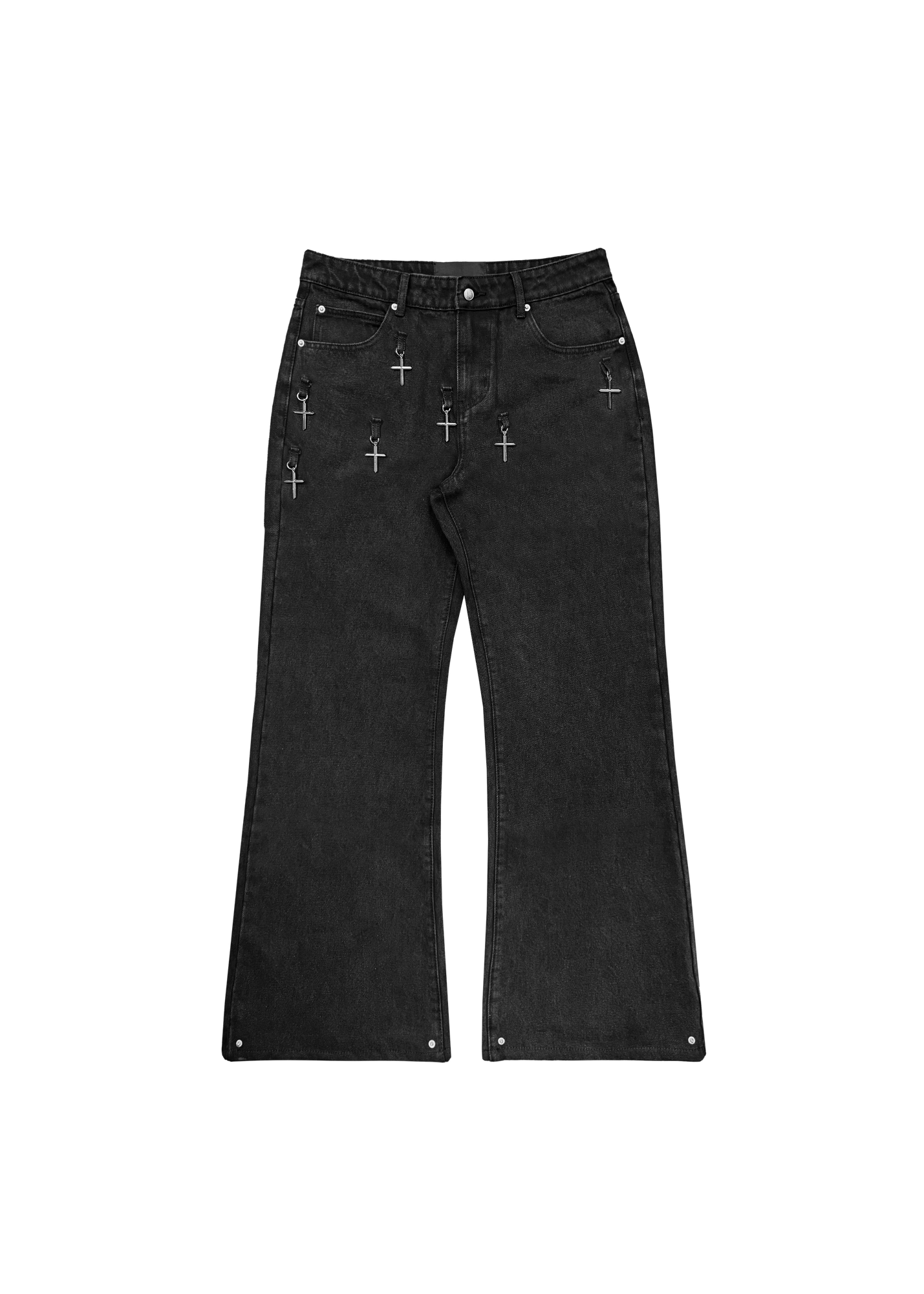 Джинсы клеш CROSS CHARM 