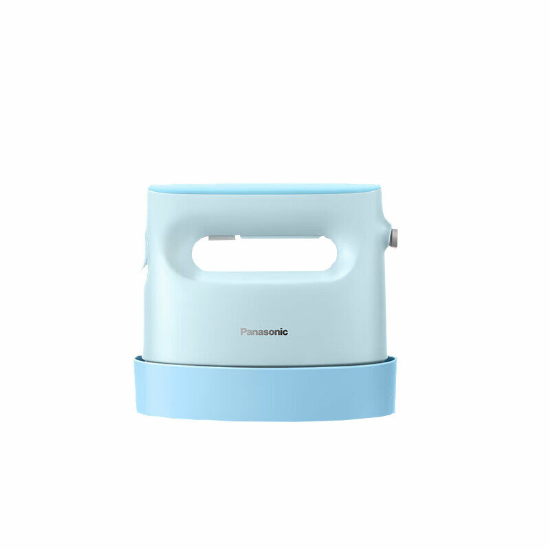 Ручной отпариватель Panasonic NI FS390 T, цвет cotton candy blue, компактный, сухой и влажный режим