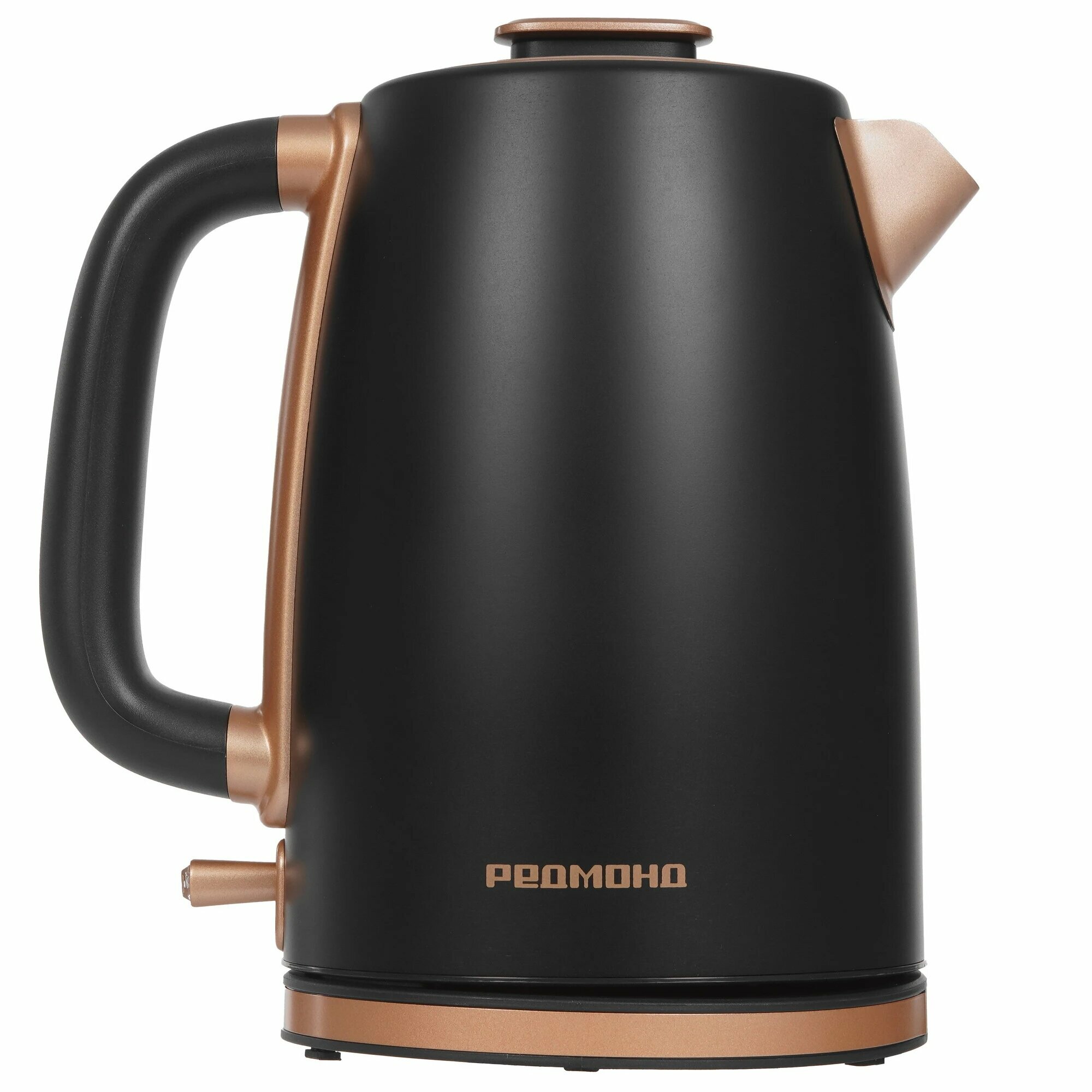 Электрочайник Redmond KM240, автоматическое отключение, черный